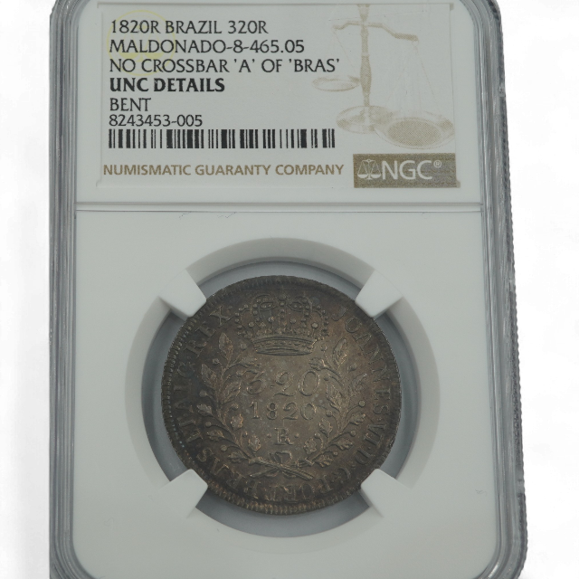 320 REIS 1820 BRASIL. – Numiscoin